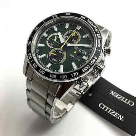 Citizen | Accessories | Mens Citizen Racing Green Dial Watch | Poshmark